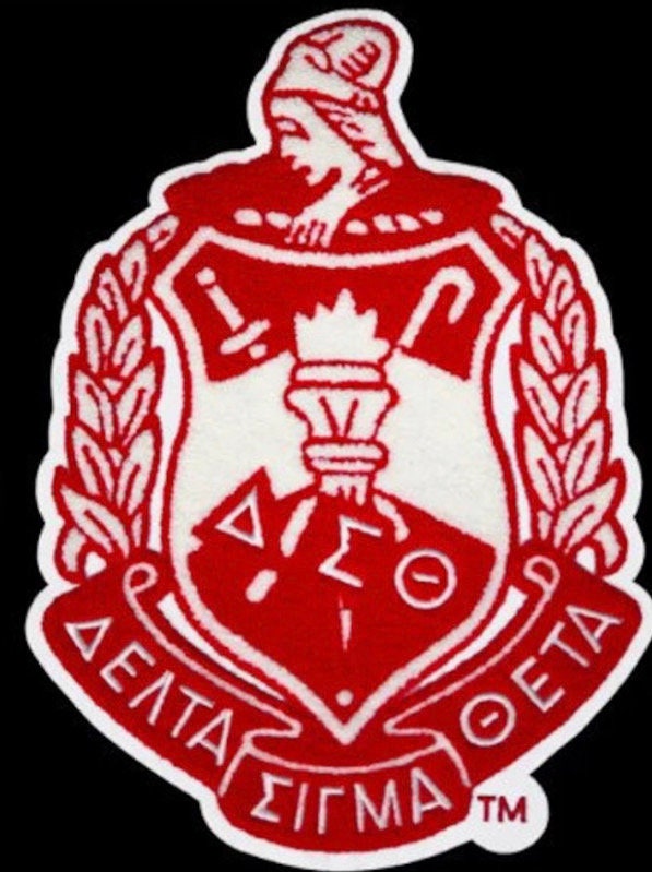 Delta Sigma Theta Sorority Shield Crest Three 3 - Etsy