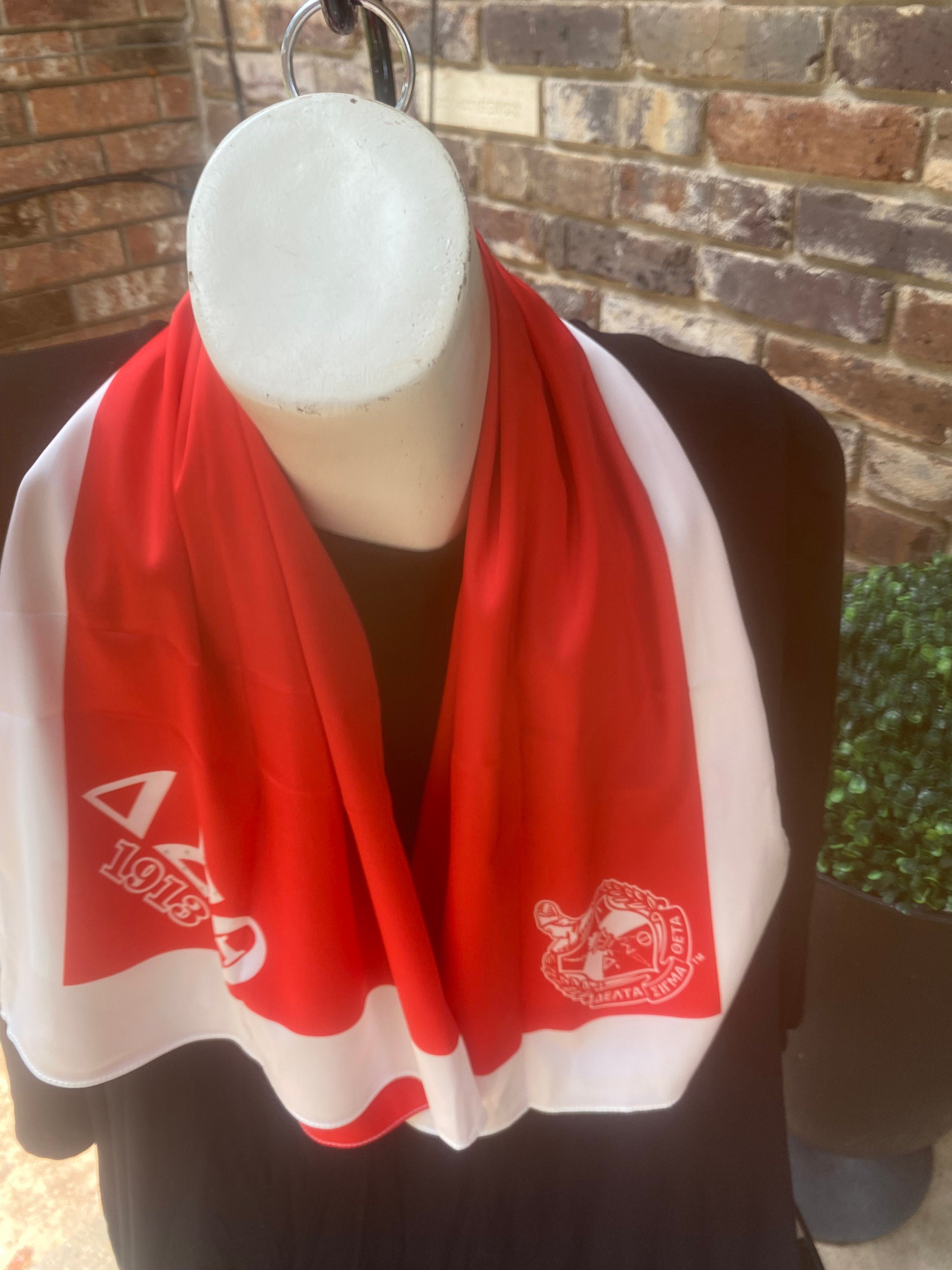 Delta Sigma Theta Reversible Scarf - Etsy