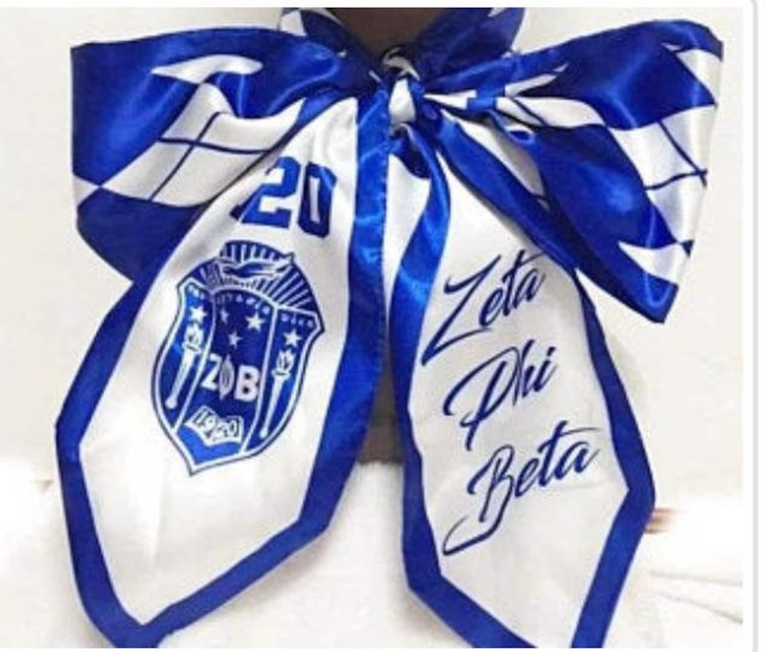 Zeta Phi Beta Bow Tie :stole - Etsy