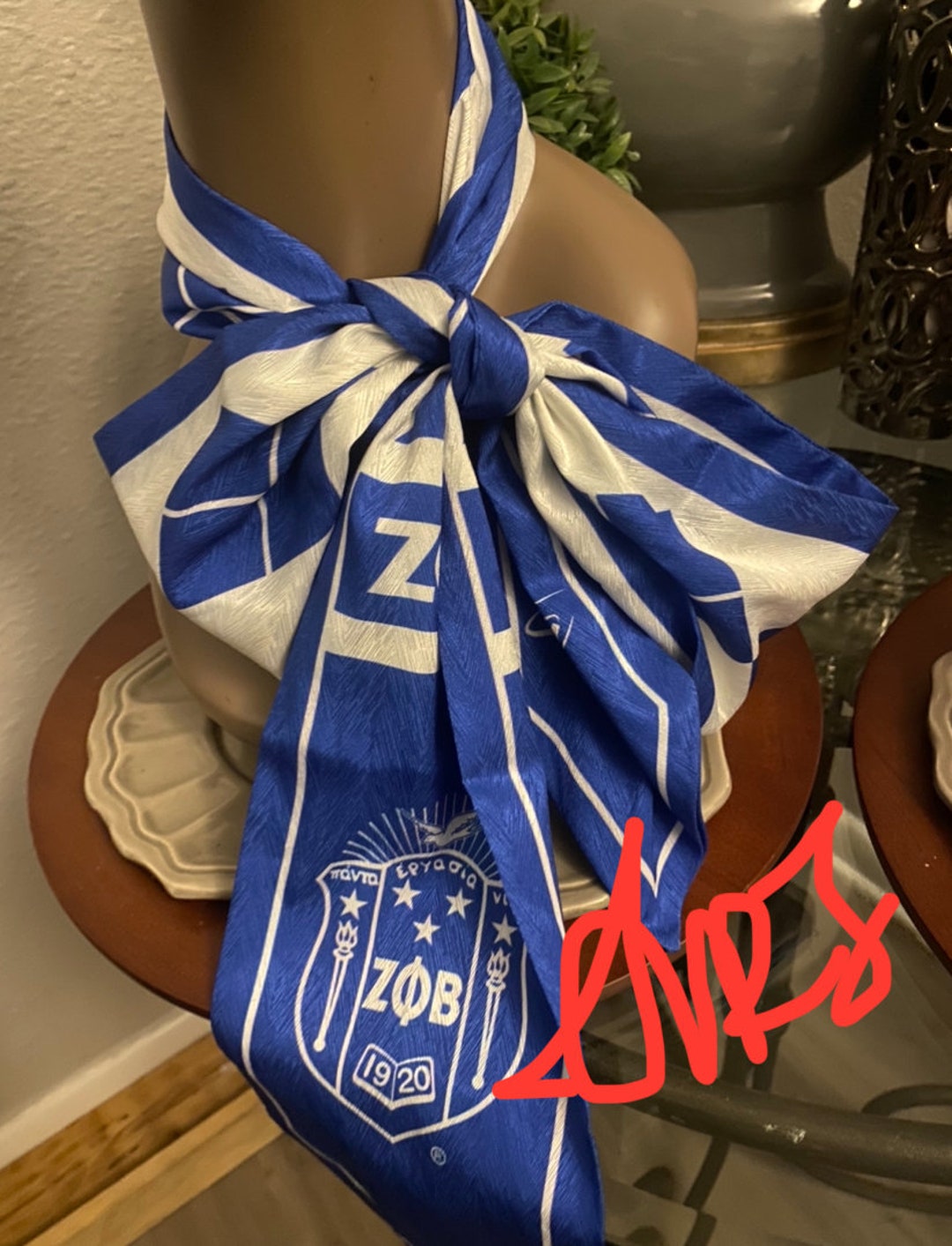 Zeta Phi Beta Bow Tie :stole - Etsy