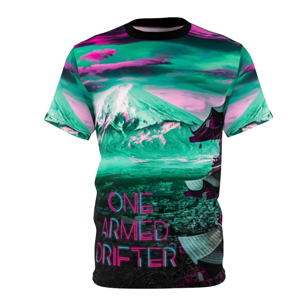 OAD Full Print Mt. Fuji Tee - Etsy España