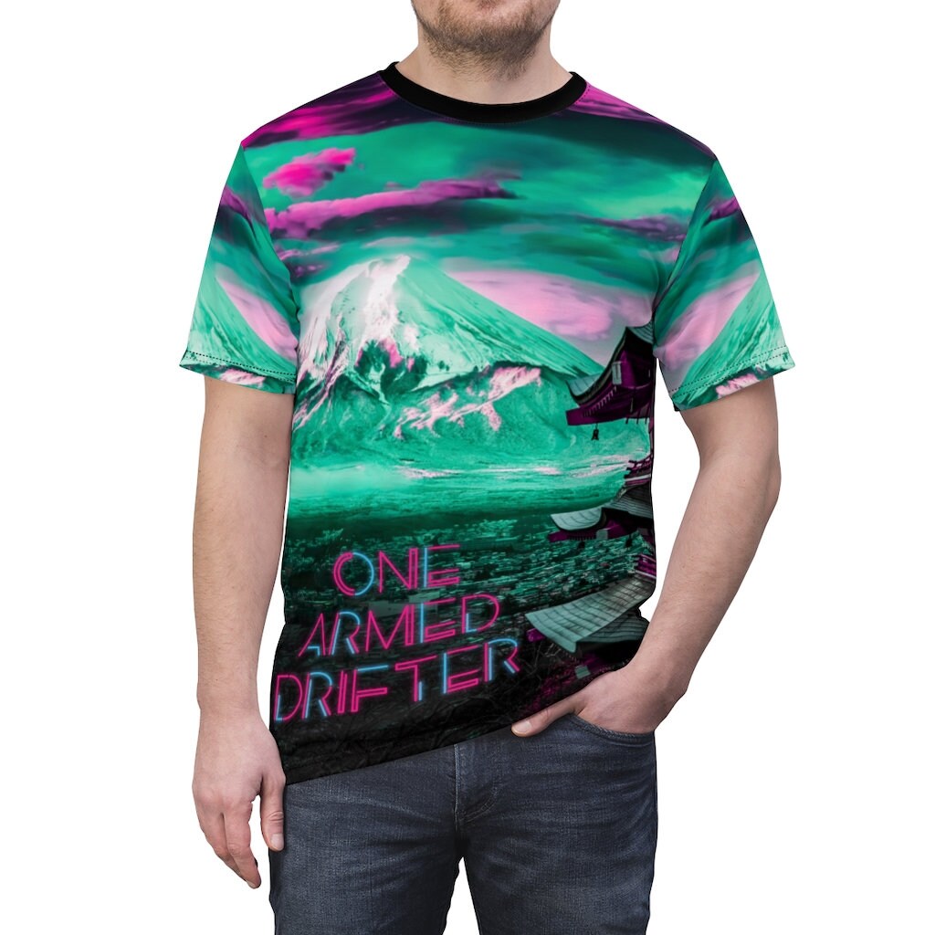 OAD Full Print Mt. Fuji Tee - Etsy España
