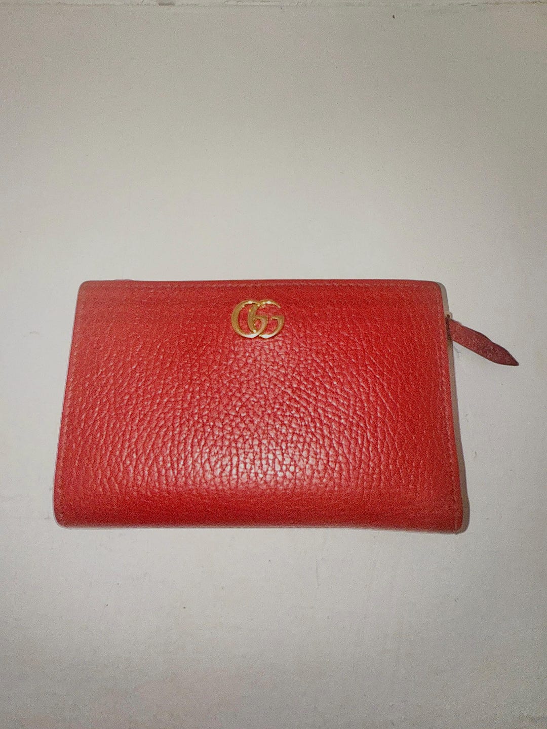 Guarantee Auth Gucci Red Marmont Wallet - Etsy