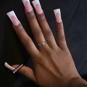 Simple Brat French Acrylic Duck Press Ons nails Only - Etsy