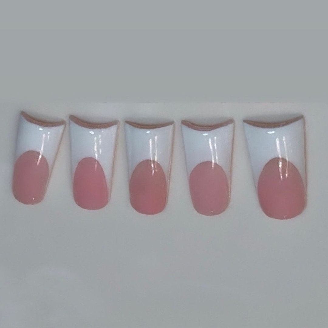 Simple Brat French Acrylic Duck Press Ons nails Only - Etsy