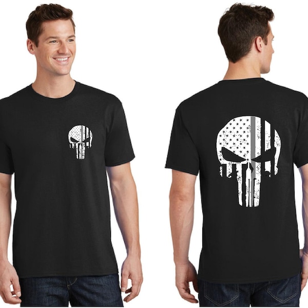Correctional Officer Skull Shirt - Etsy