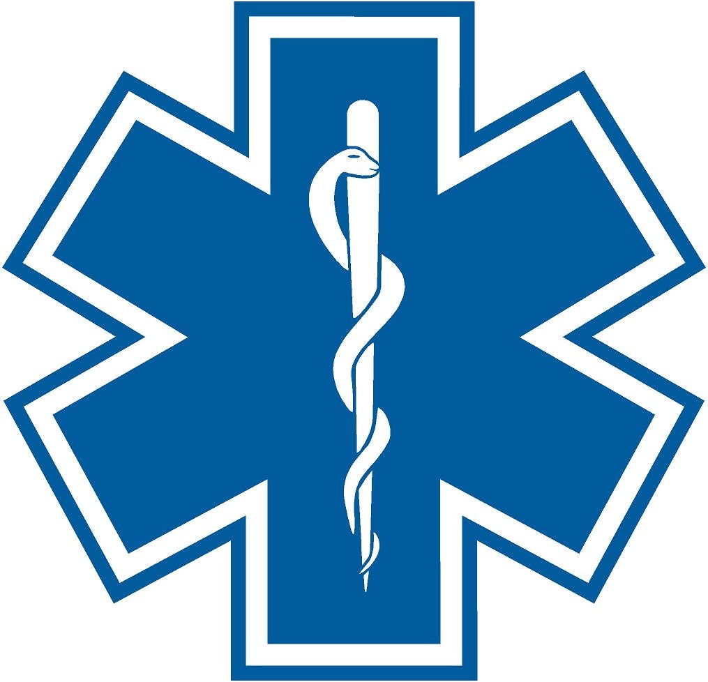 Star of Life EMS Emergency Medical Services Emt Sticker Decal Self ...