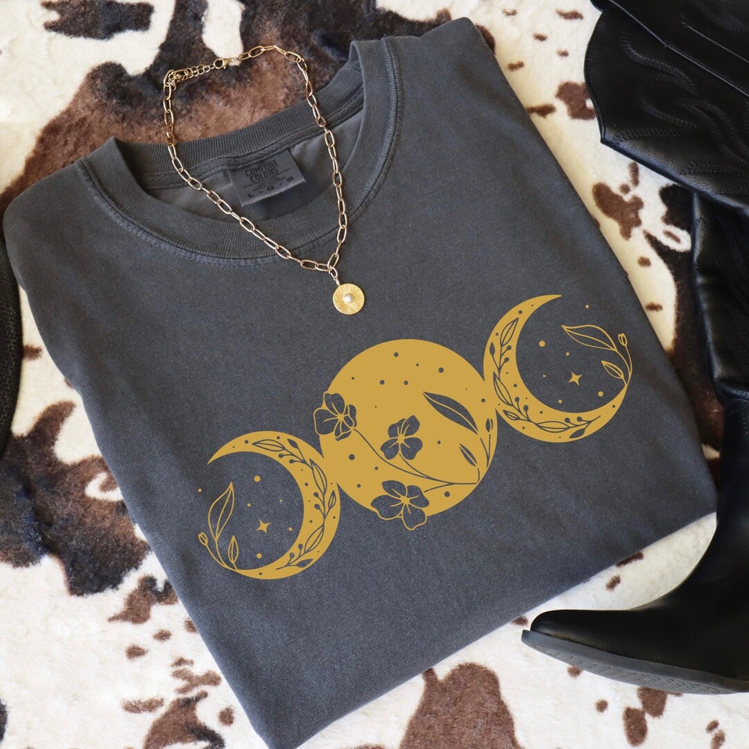 Metallic Gold Moons Screen Print Transfer - Etsy