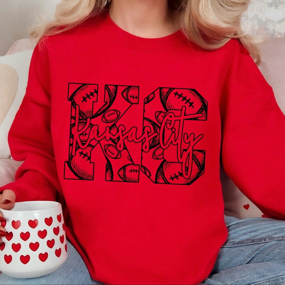KC Football Screen Print Transfer – Shirt Heat Press, Adult Size - Etsy