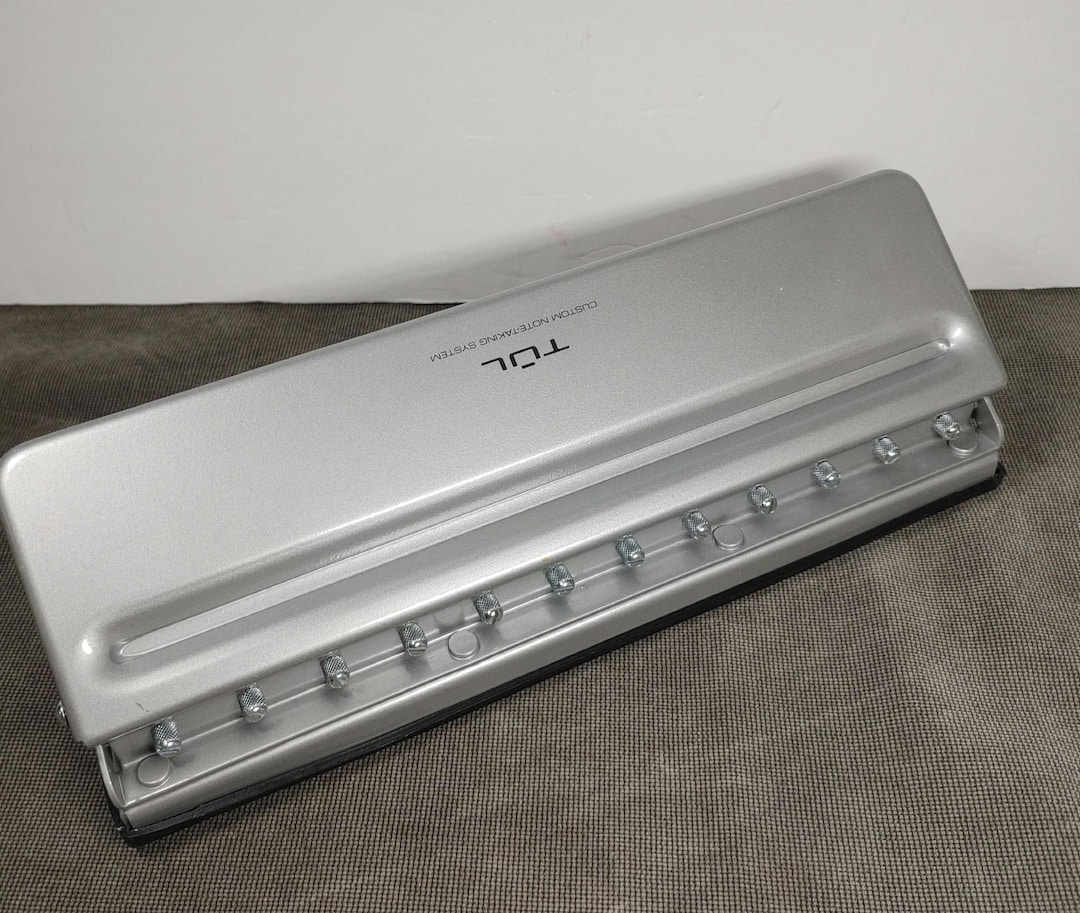 Tul Custom Note-taking System Discbound Hole Punch 12 Hole - Etsy