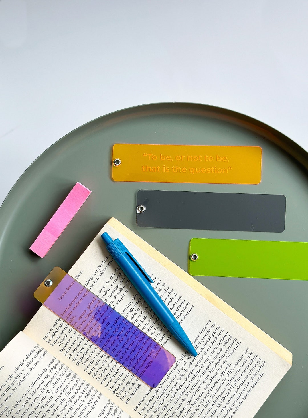 Personalized Bookmarks, Customize Bookmarks, Minimalist Unique ...