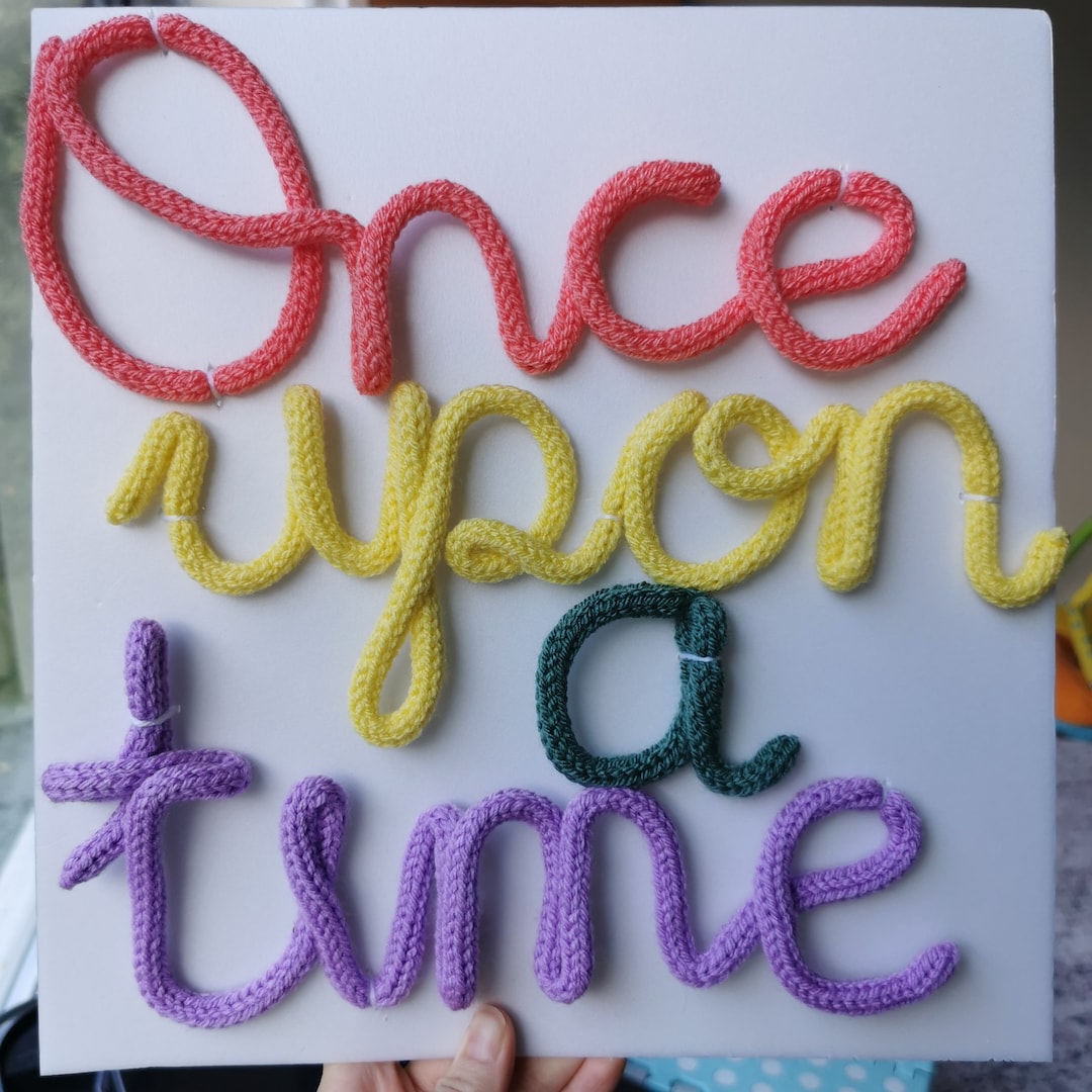 Once Upon a Time Decor for Modern Nursery/ Fairy Tales Bedroom Wall ...