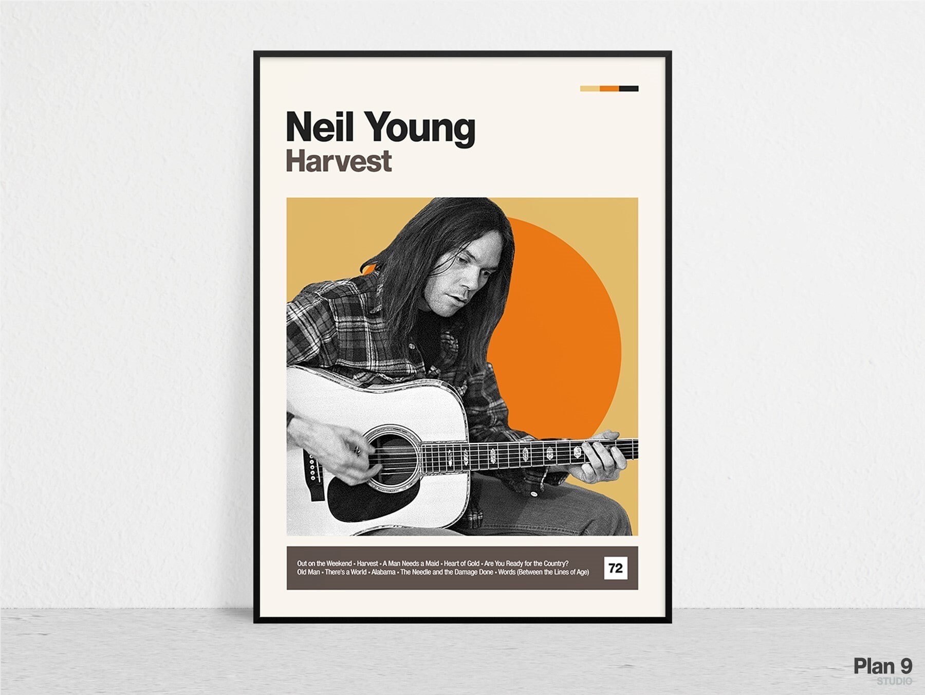 Neil Young Harvest Poster
