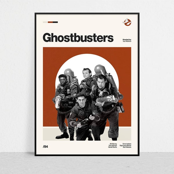 Vintage Ghostbusters Movie Poster - Etsy