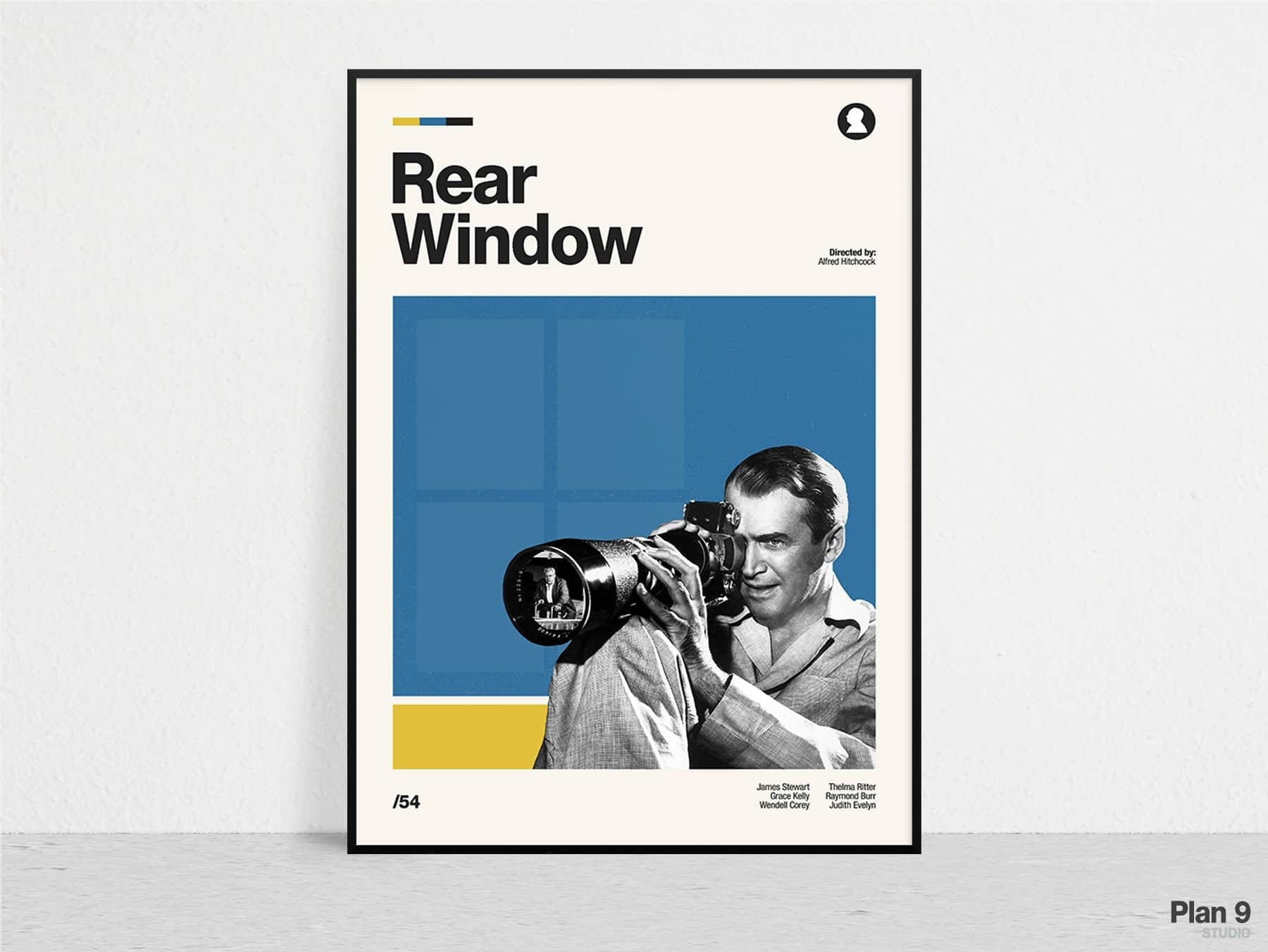 Rear Window Minimalist Poster