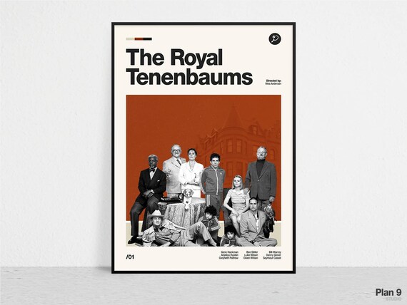 Royal Tenenbaums Minimalist Poster