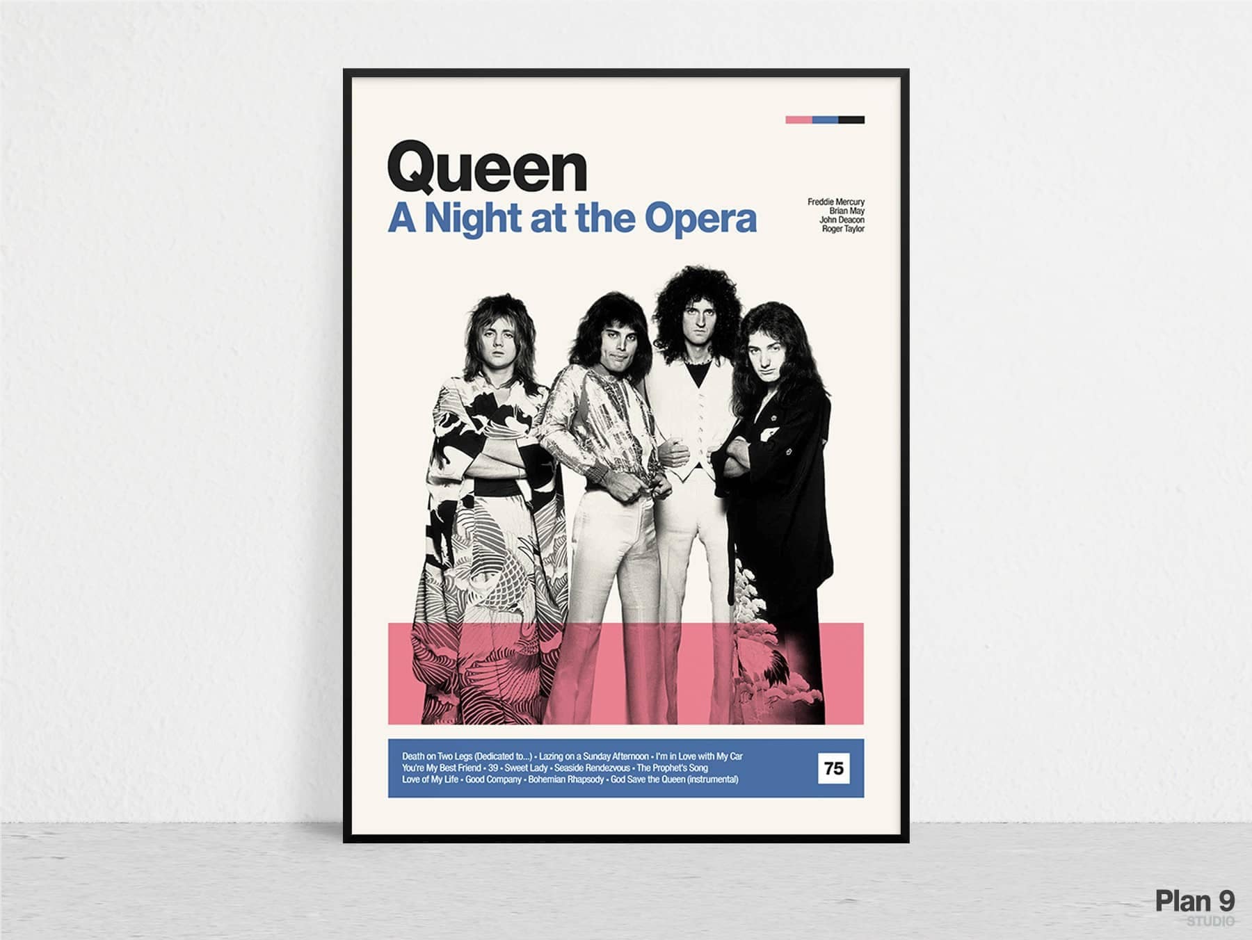 Queen Album Poster