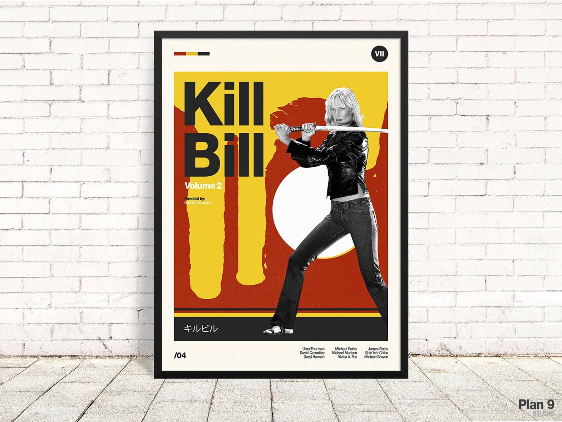 Kill Bill Poster Minimal