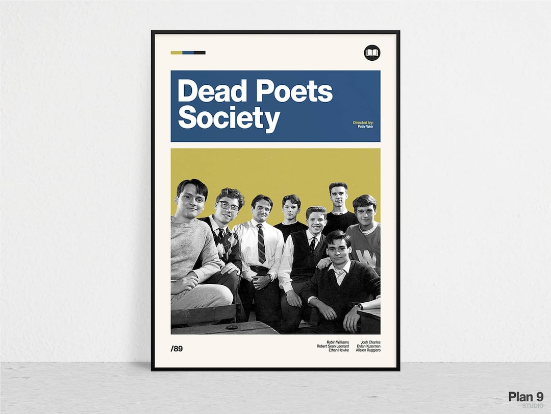 Dead Poets Society Minimalist Poster