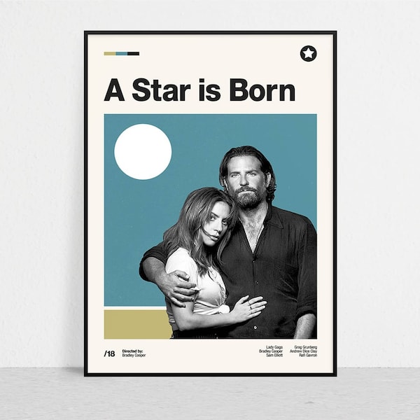 A Star is Born Poster - Etsy