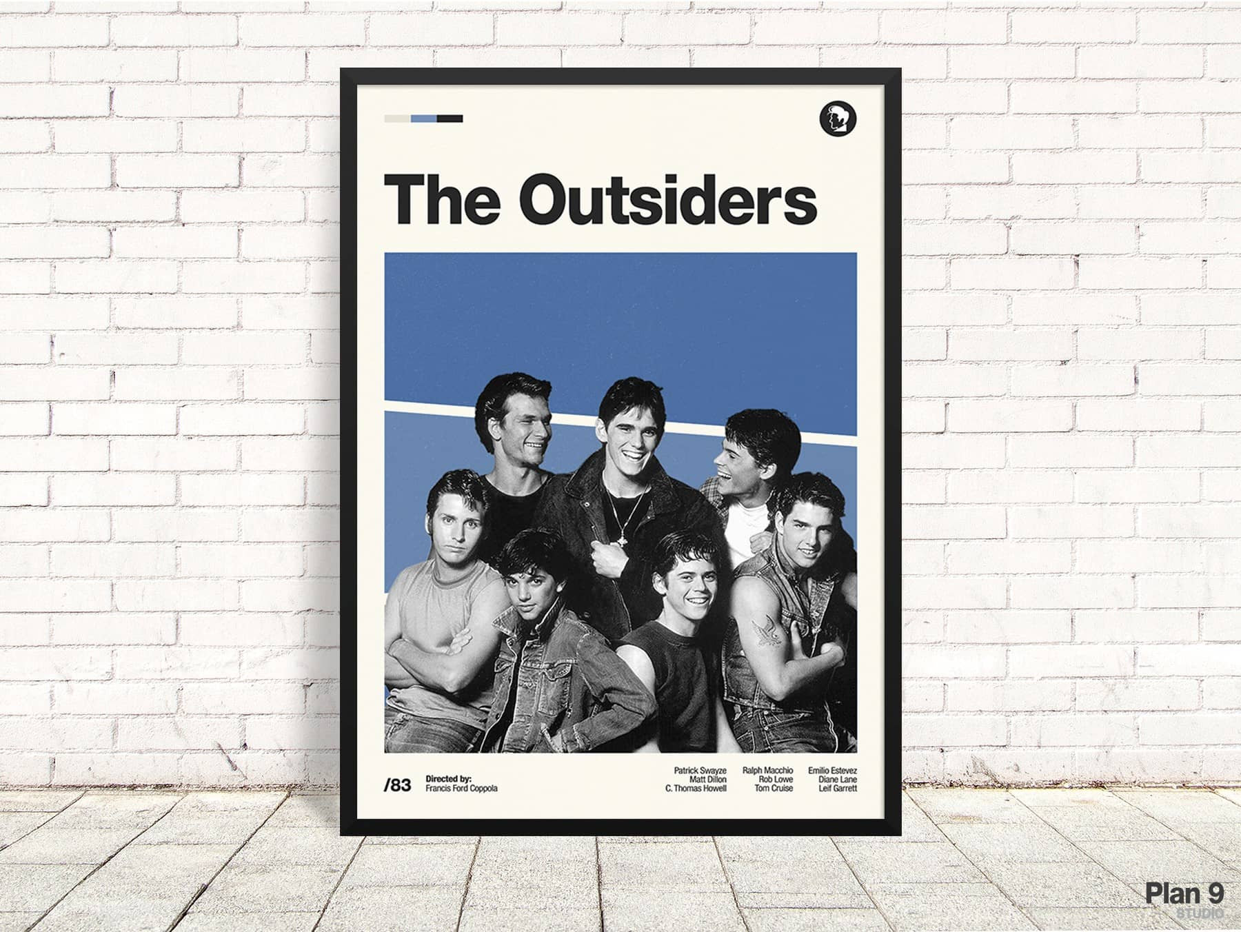 THE OUTSIDERS - Retro Movie Print | Modern Vintage | Mid Century Modern ...
