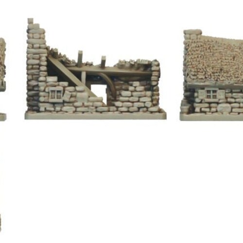 10mm Scale Buildings Set - Etsy