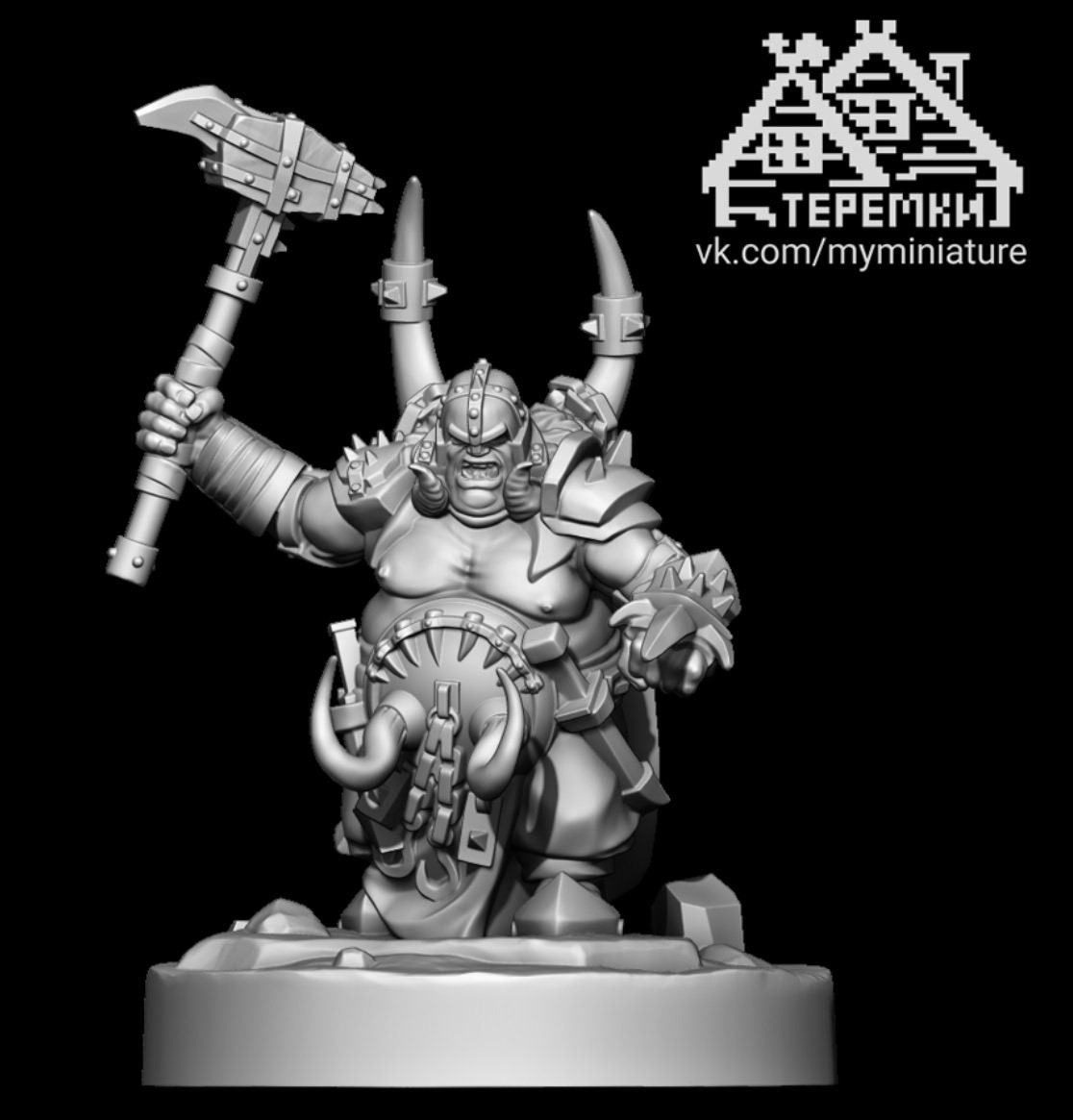 Ogres - 2K Army - Teremki Studios - Warmaster 10mm - 3D Printed - Etsy UK