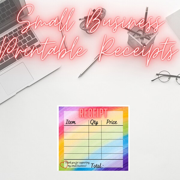 Cute Invoice Printable - Etsy