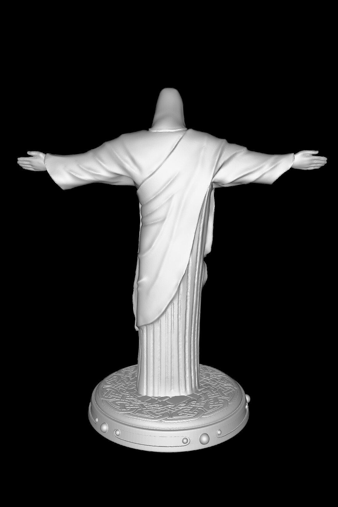 Stunning 3D Printed Jesus Christ Statue Inspired by Christ the - Etsy