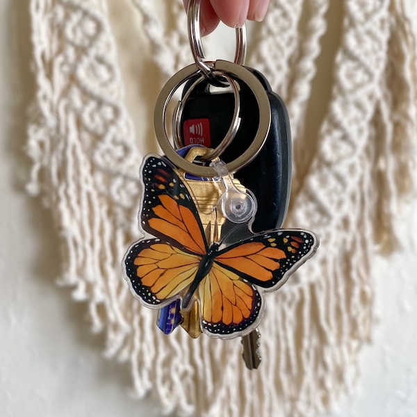 Butterfly Keychain - Etsy