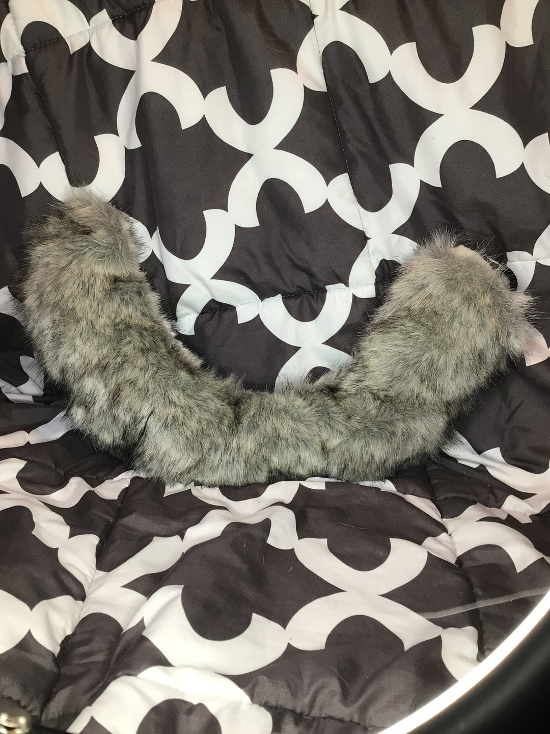 Gray Fursuit Curly Tail - Etsy