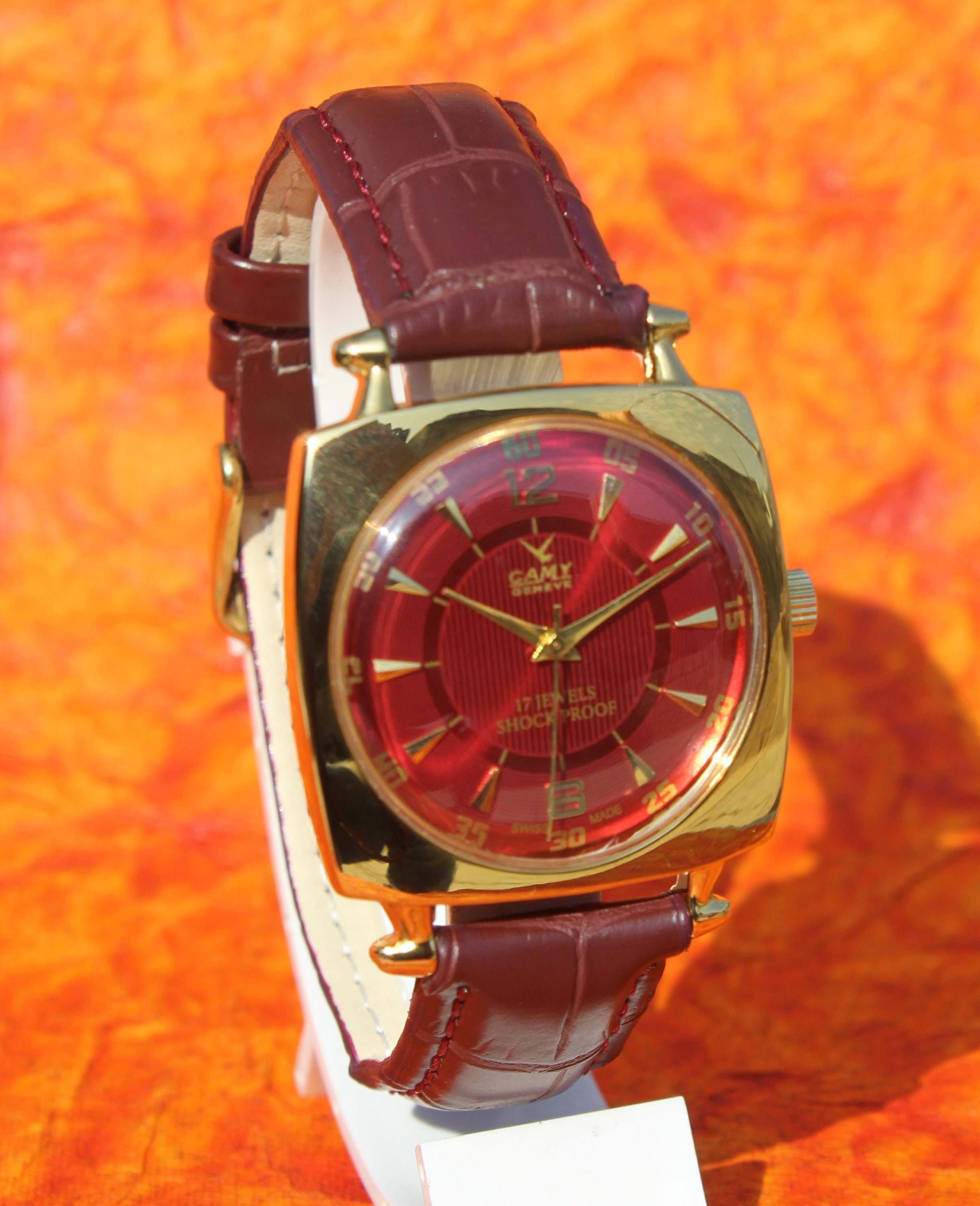 Antique Vintage Camy Geneva 1980s Swiss Made Watch FHF ST96 17 - Etsy