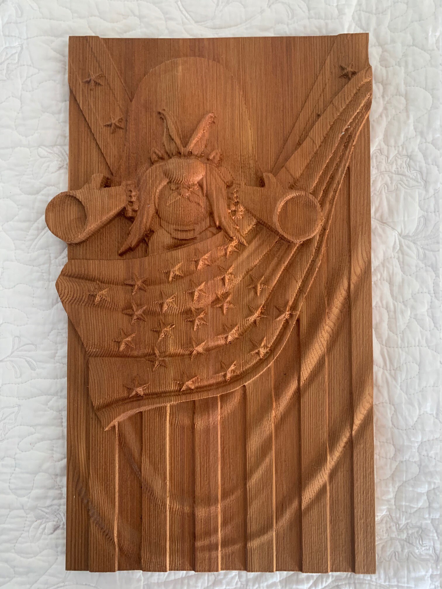 CNC Carved Wood Art Placard - Yosemite Sam Approximate Dimensions 14"w ...