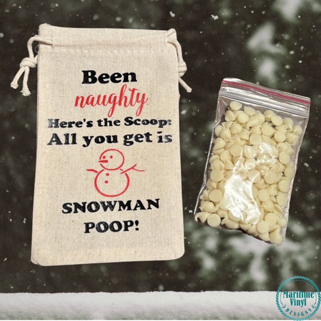 Snowman Poop Naughty Gifts White Chocolate Snowman Novelty Gifts Funny ...