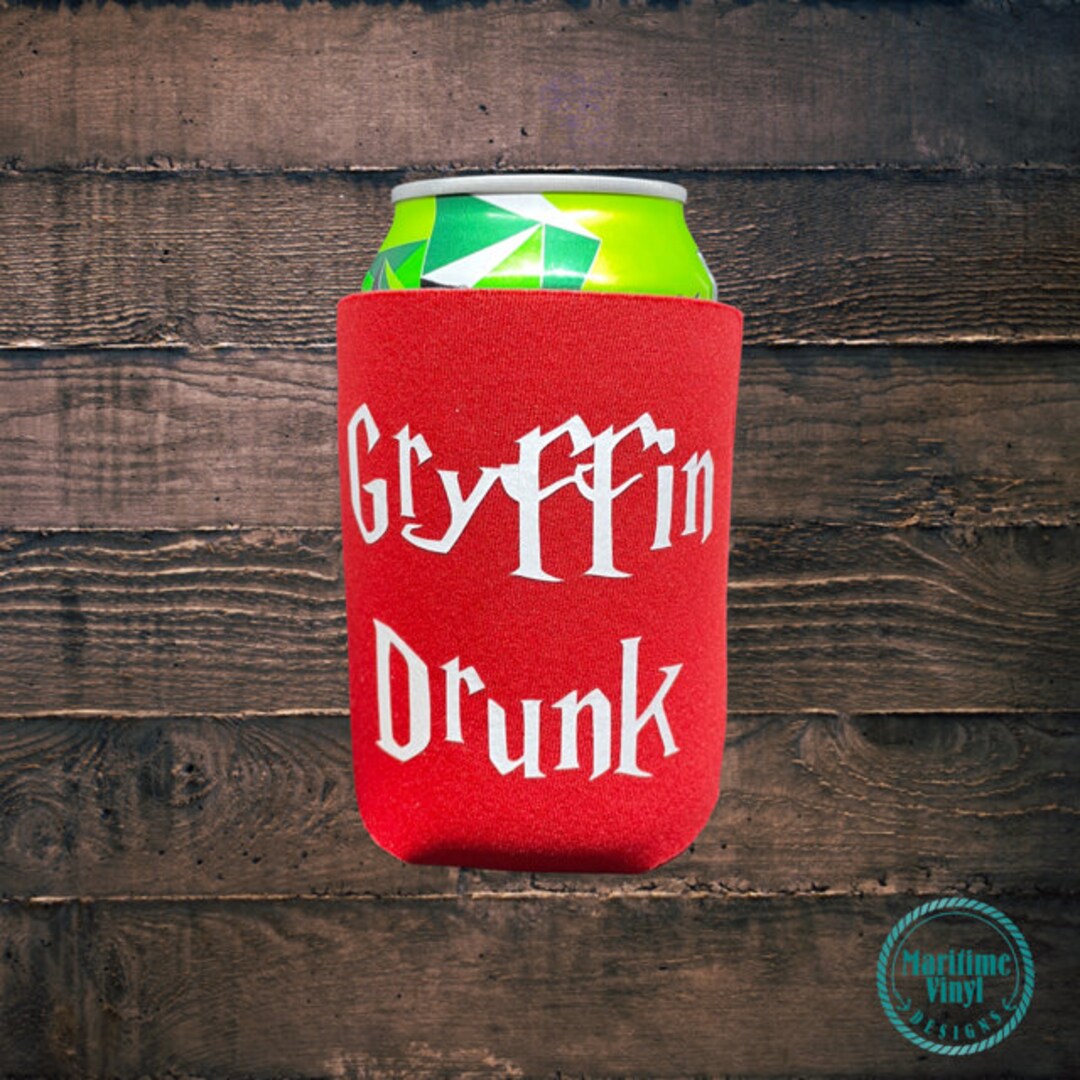 Wizarding World Beer Can Sleeves Can Cooler Can Hugger Gryffindor ...