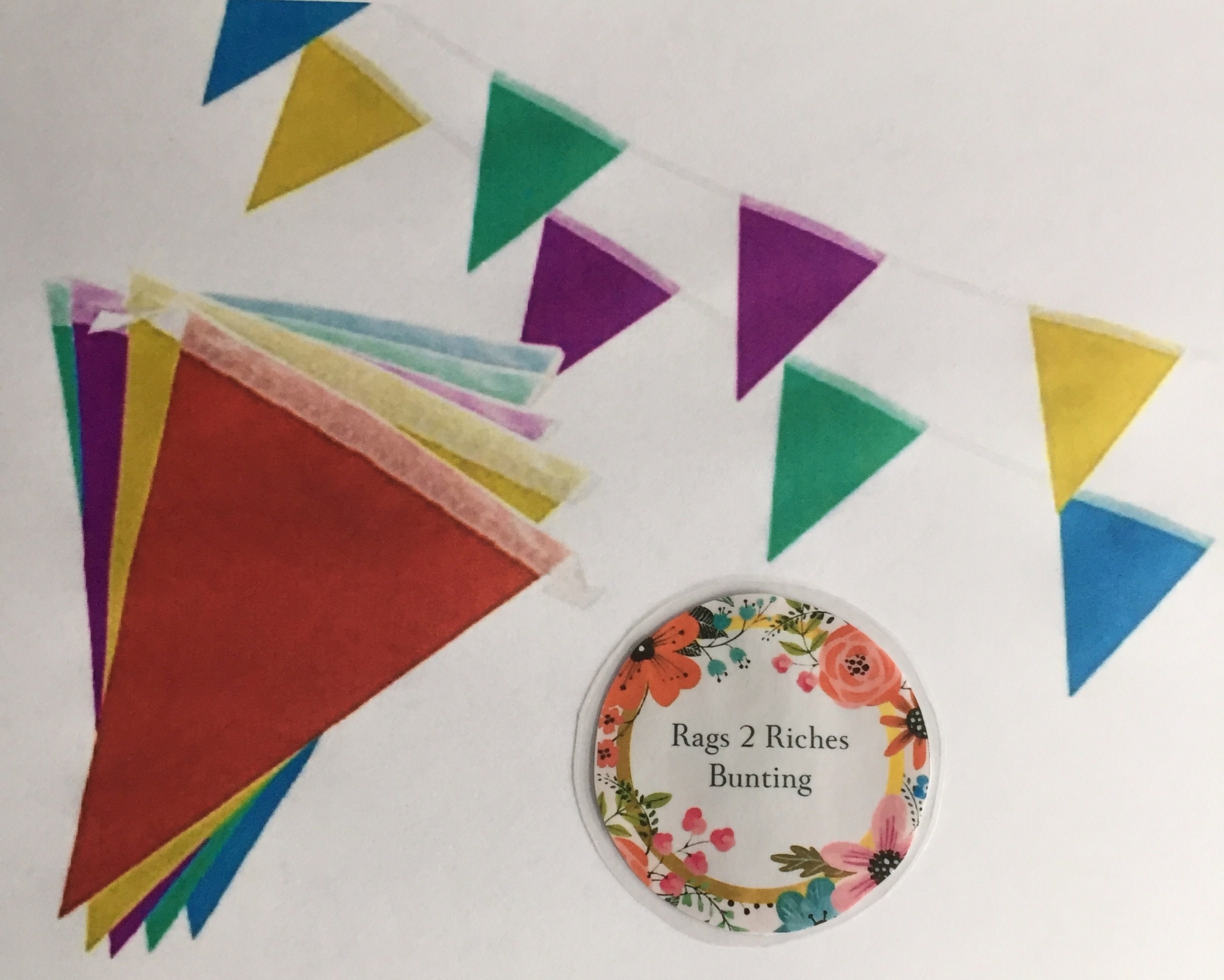 Party Supplies Wedding bunting customise to match your colour theme ...