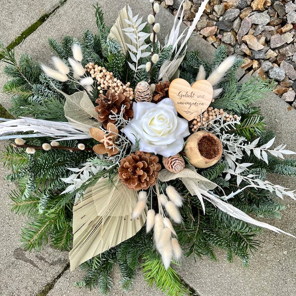 Grabgestecke weihnachten - Etsy.de