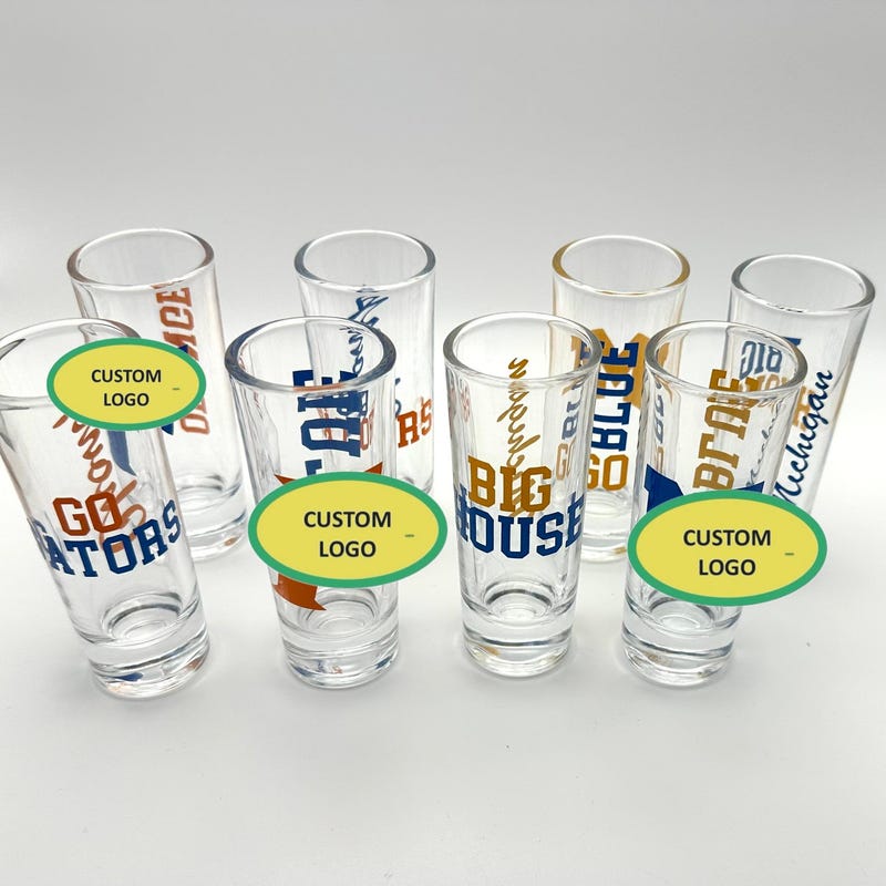 Custom Shot Glasses - Etsy