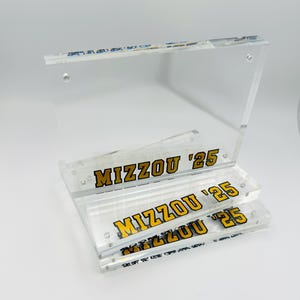 Personalized College Graduation Picture Frame: Acrylic Magnetic 5x7 - Etsy