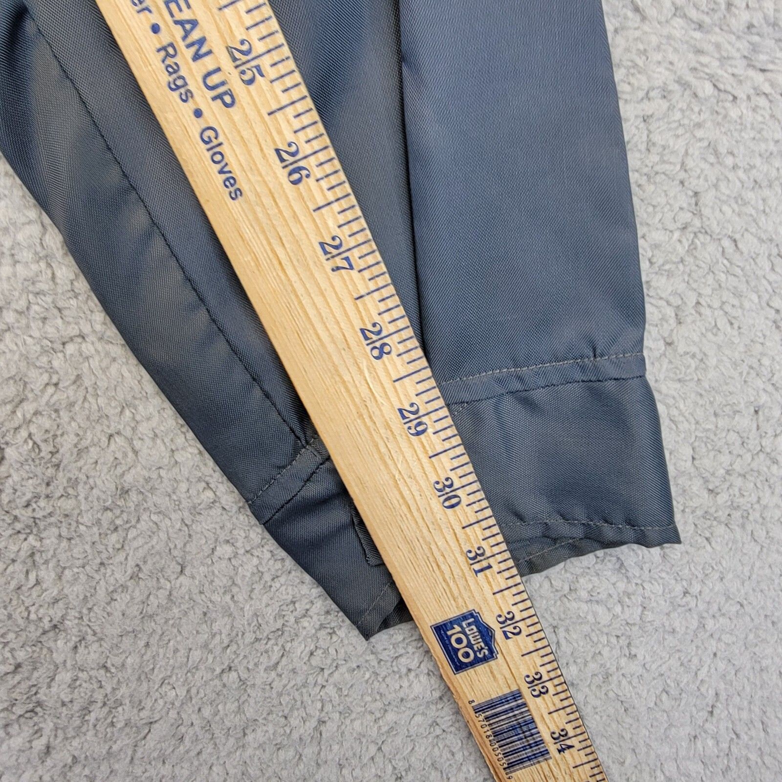 Vintage USPS Post Office Jacket Mens Medium Gray Long Sleeve Full Zip ...