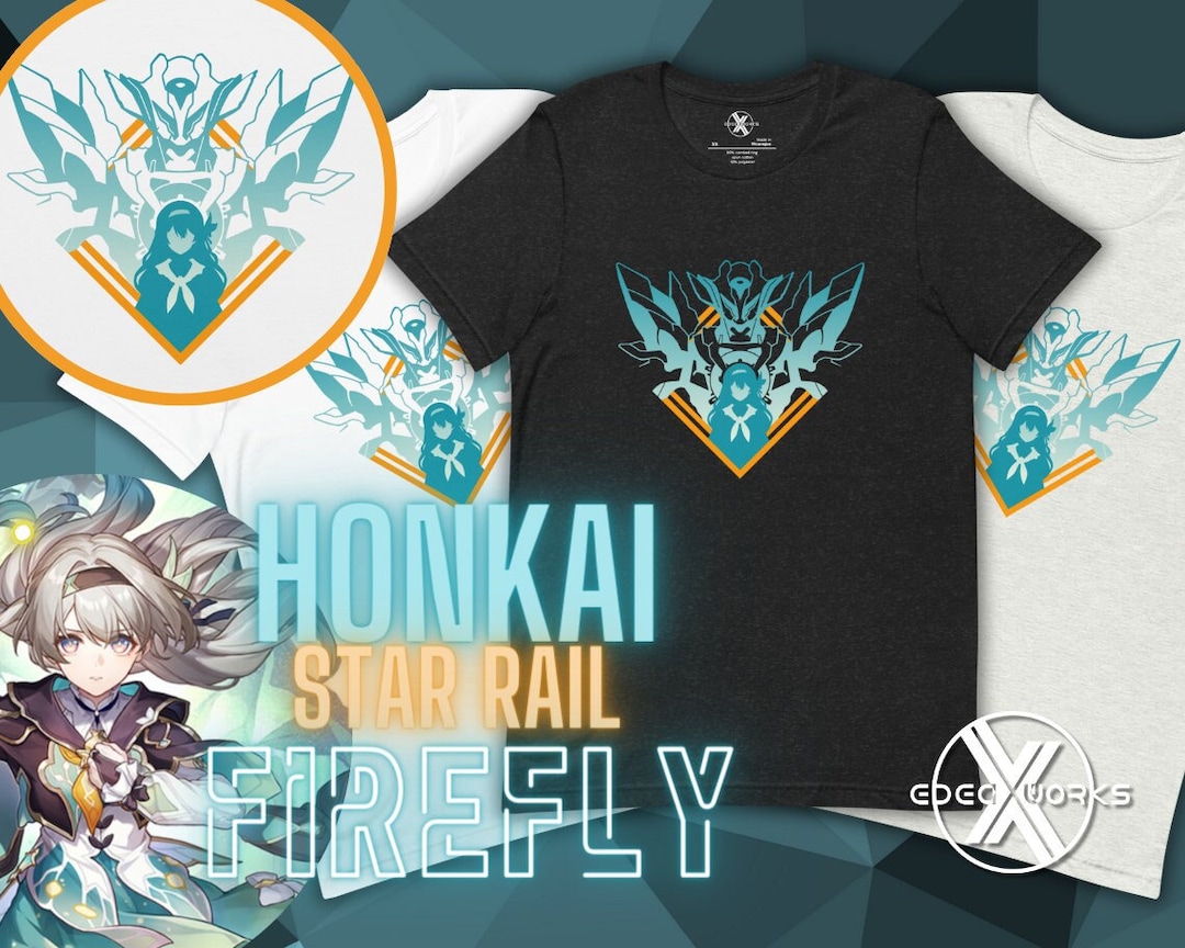 Firefly Honkai Star Rail T-shirt, Honkai: Star Rail Tshirt, HSR ...