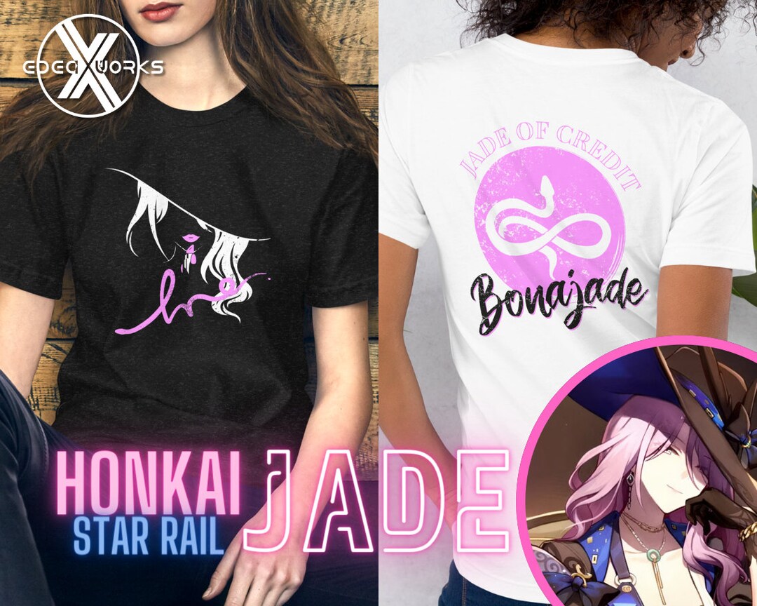 Jade Honkai Star Rail T-shirt, Honkai: Star Rail Tshirt, HSR, Jade ...