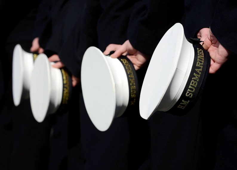 HMS Victorious Royal Navy Cap Tally Band Black and Gold - Etsy