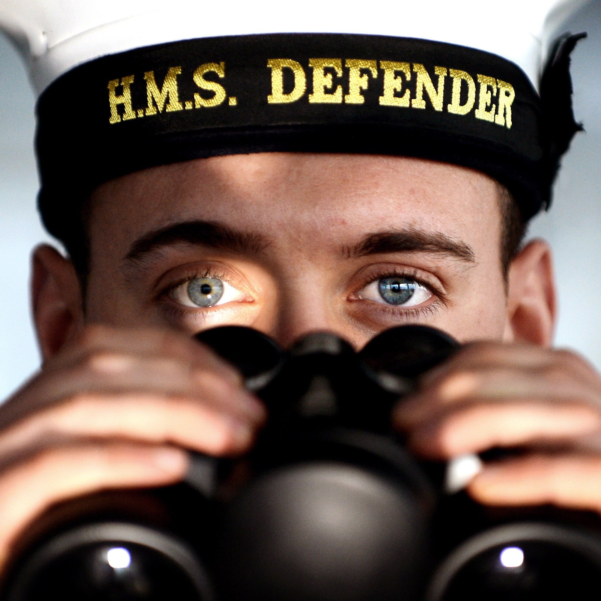 HM Submarines Woven Royal Navy Cap Tally Band Black and Gold Genuine ...