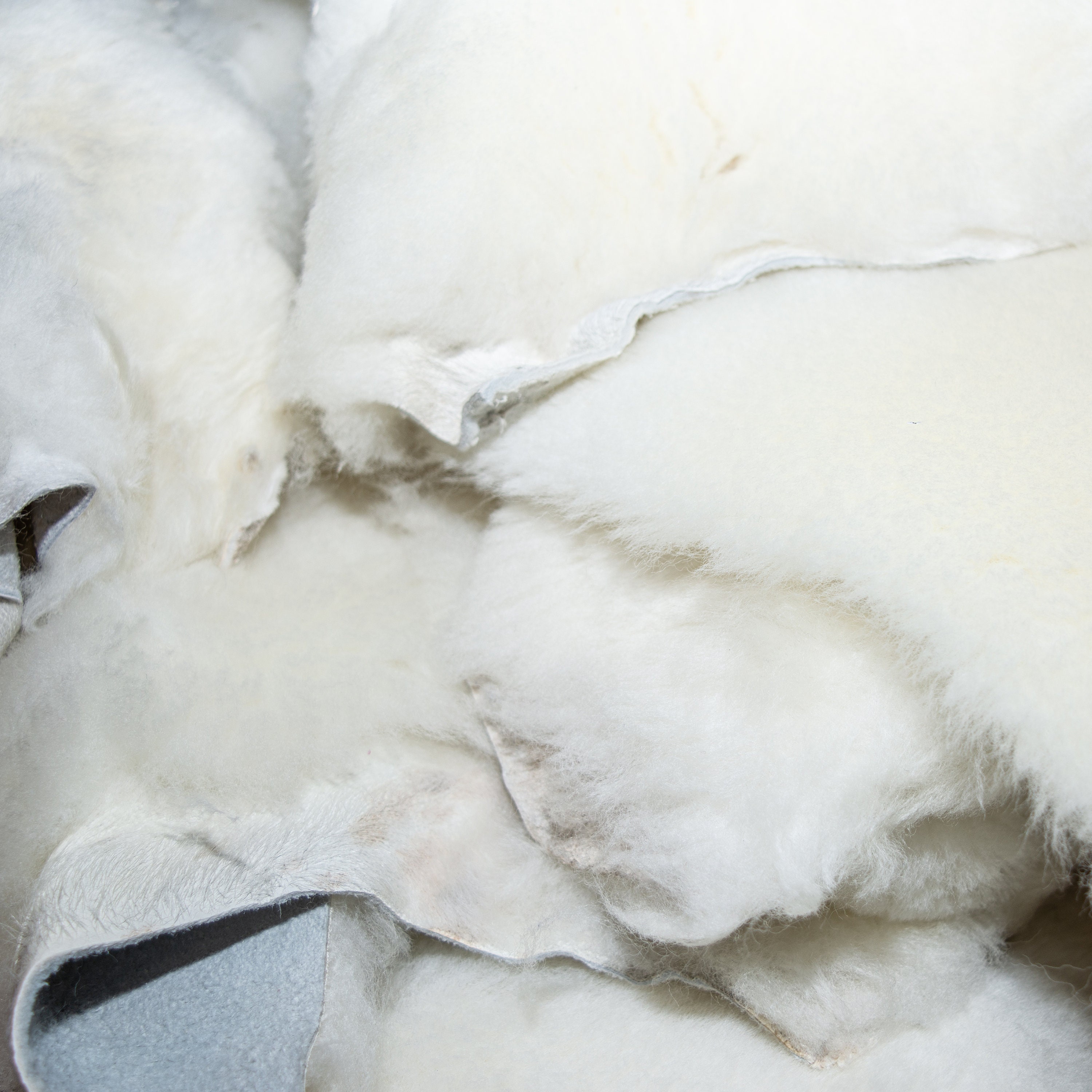 Natural Sheepskin Offcuts in 500g, 1kg or 2kg Bags | Craft Fluffy Scrap ...