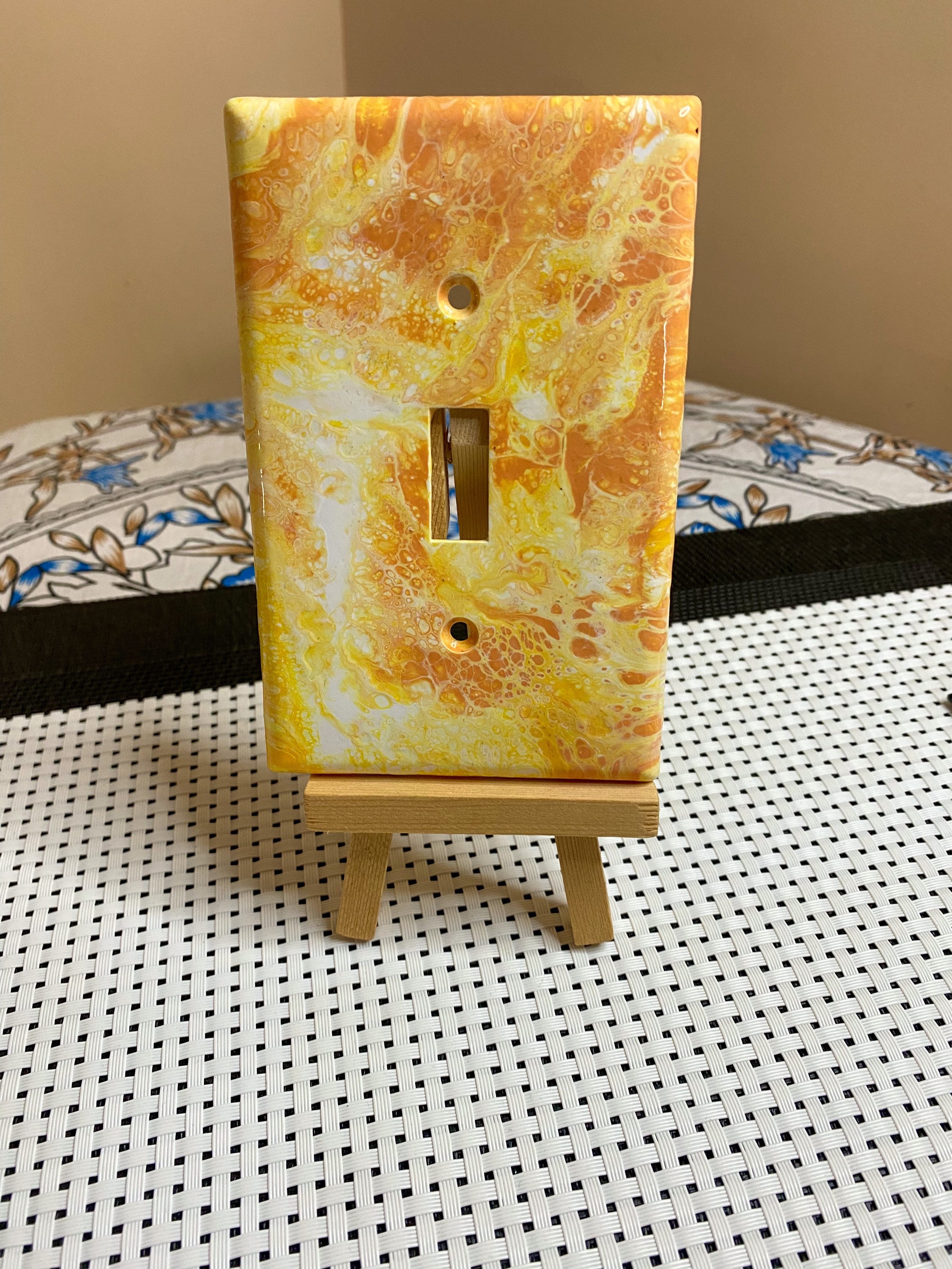 Hand Painted Light Switch Cover, Light Switch Plate, Switch Plates ...