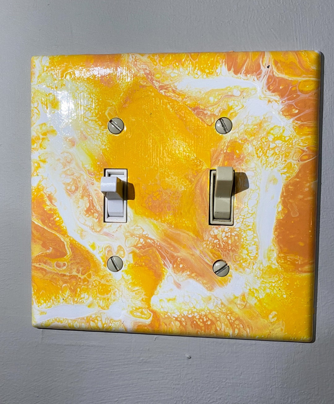 Hand Painted Light Switch Cover, Light Switch Plate, Switch Plates ...