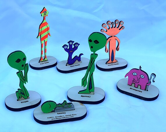 Alien Nativity alternativity Scene - Etsy