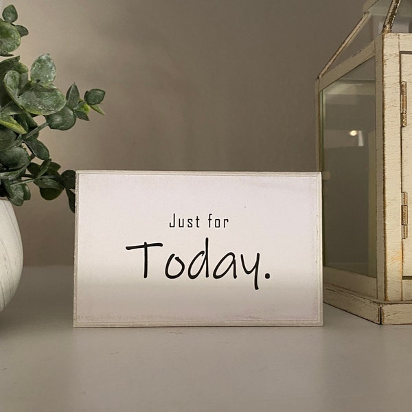 Just for Today - Etsy