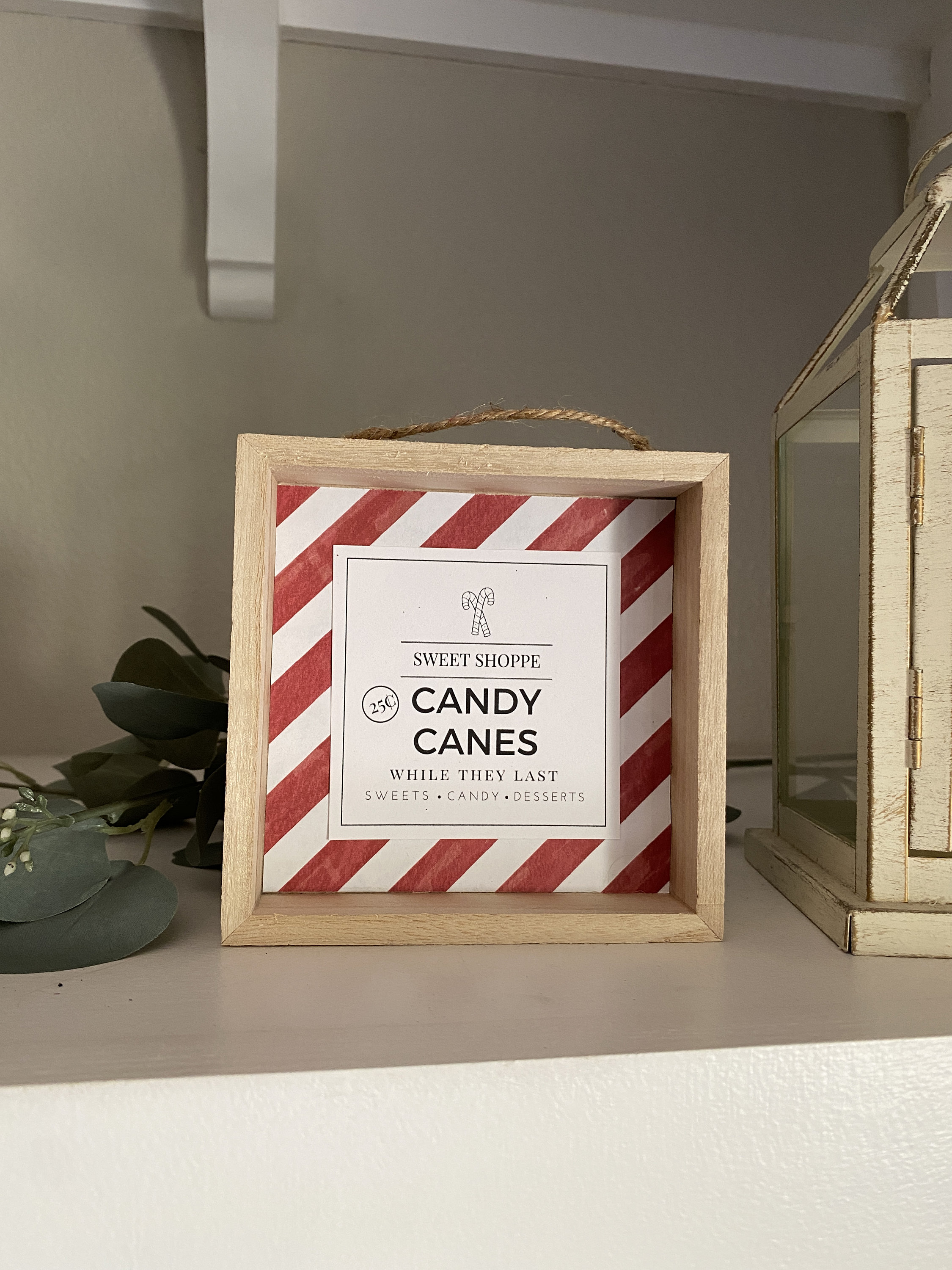 Candy Canes Display Sign - Etsy